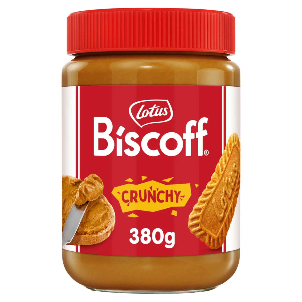Lotus Biscoff Crunchy Biscuit Spread 380g | Jam & Spreads | Joybuy