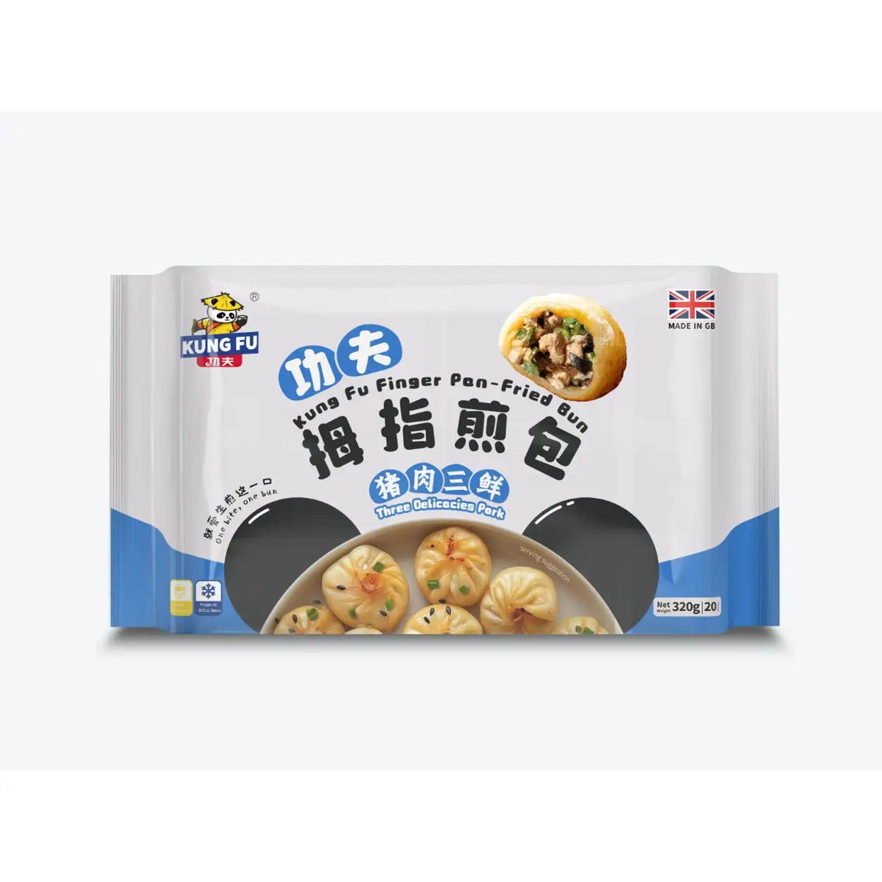 Kungfu Mini-bäckerei-bao - Rindfleisch Und Frühlingszwiebel 320g ...