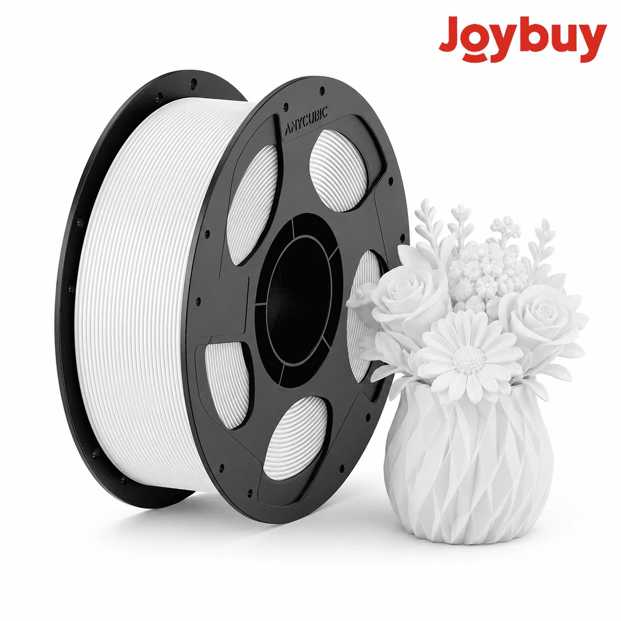 JOYBUYxANYCUBIC Filament PETG 1KG - White | 3D Printing | Joybuy