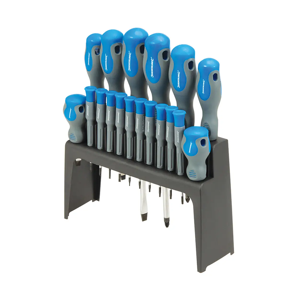 Silverline Soft-grip Screwdriver Set 18pce | DIY Tool Sets | Joybuy