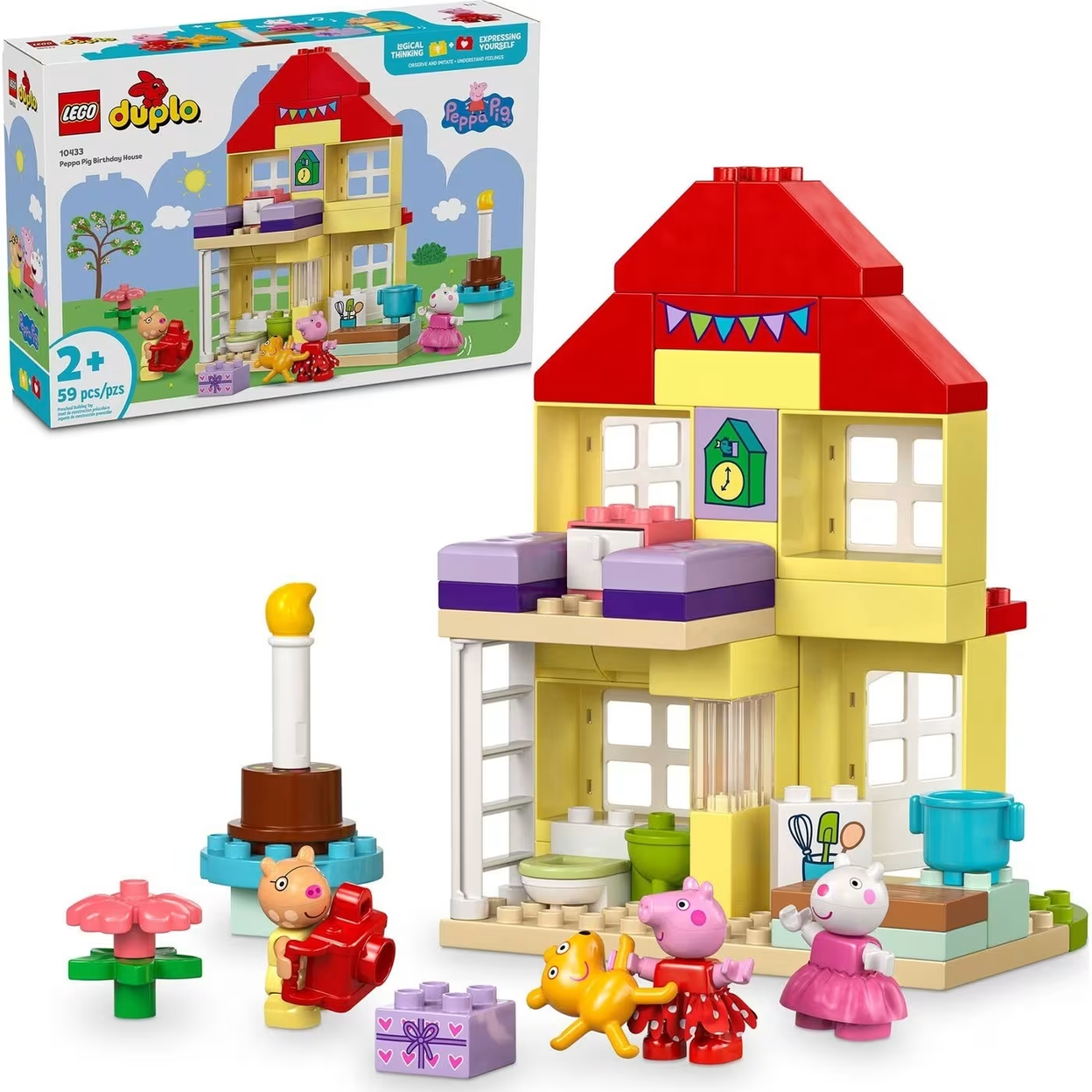 Lego 10433 Duplo Peppa Pig Verjaardaghuis | Junior Bouwsets | Joybuy