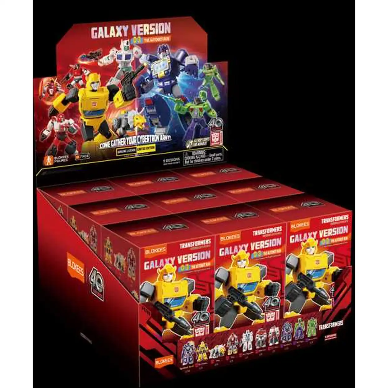 Blokees Transformers Figures Galaxy Version 03 The Autobot Run Surprise ...