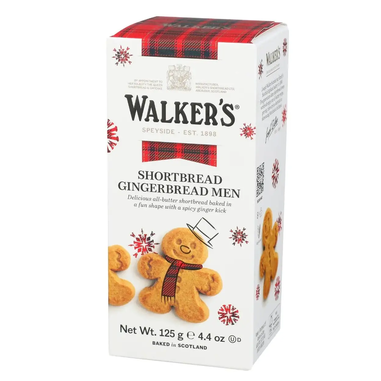 Walkers Shortbread Christmas Gingerbread Men 125g | Biscuits | Joybuy