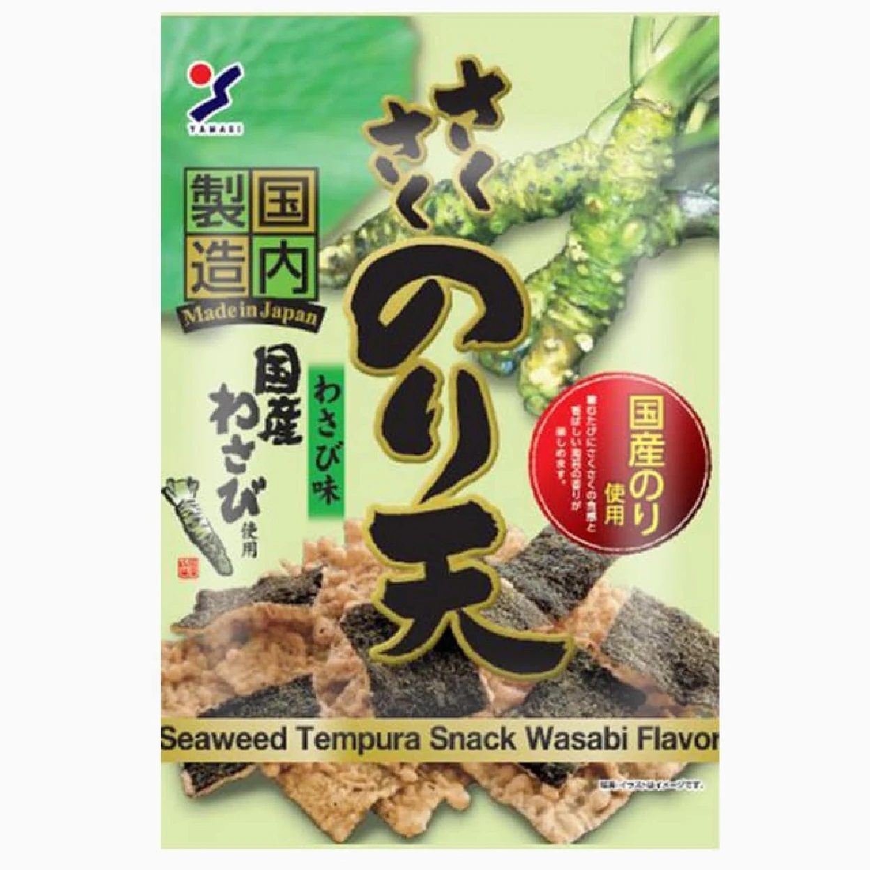 YAMAEI Noriten Wasabi Flavour 70g | Snacks & Nuts | Joybuy