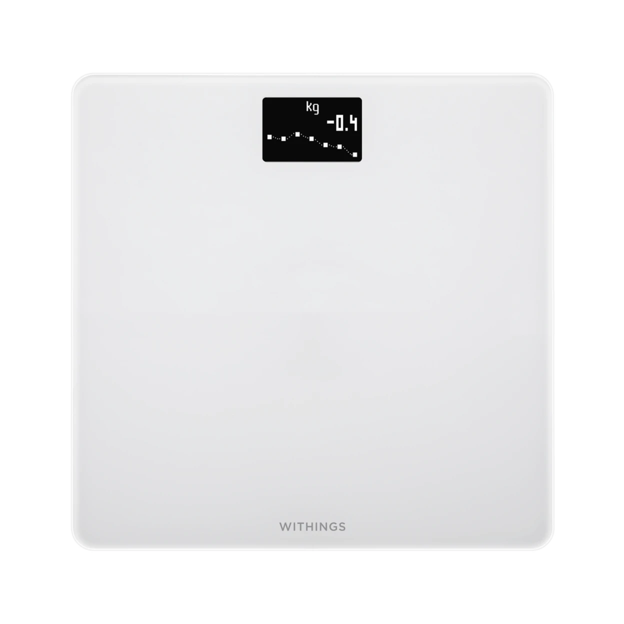 Withings Body Wi-fi Weight & Bmi Scale – Wi-fi Sync, 8-user Recognition, Tempered Glass Top ...