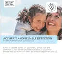 Black + Decker Mains Powered Interlinked Smoke Alarm. Battery Back Up ...